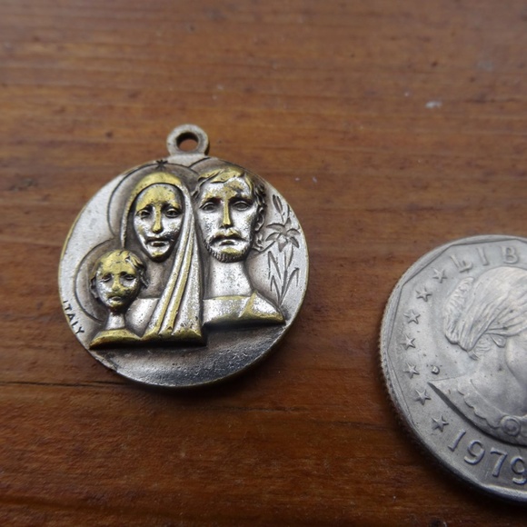 Jewelry | St Christopher Heavy Medallion From Italy | Poshmark